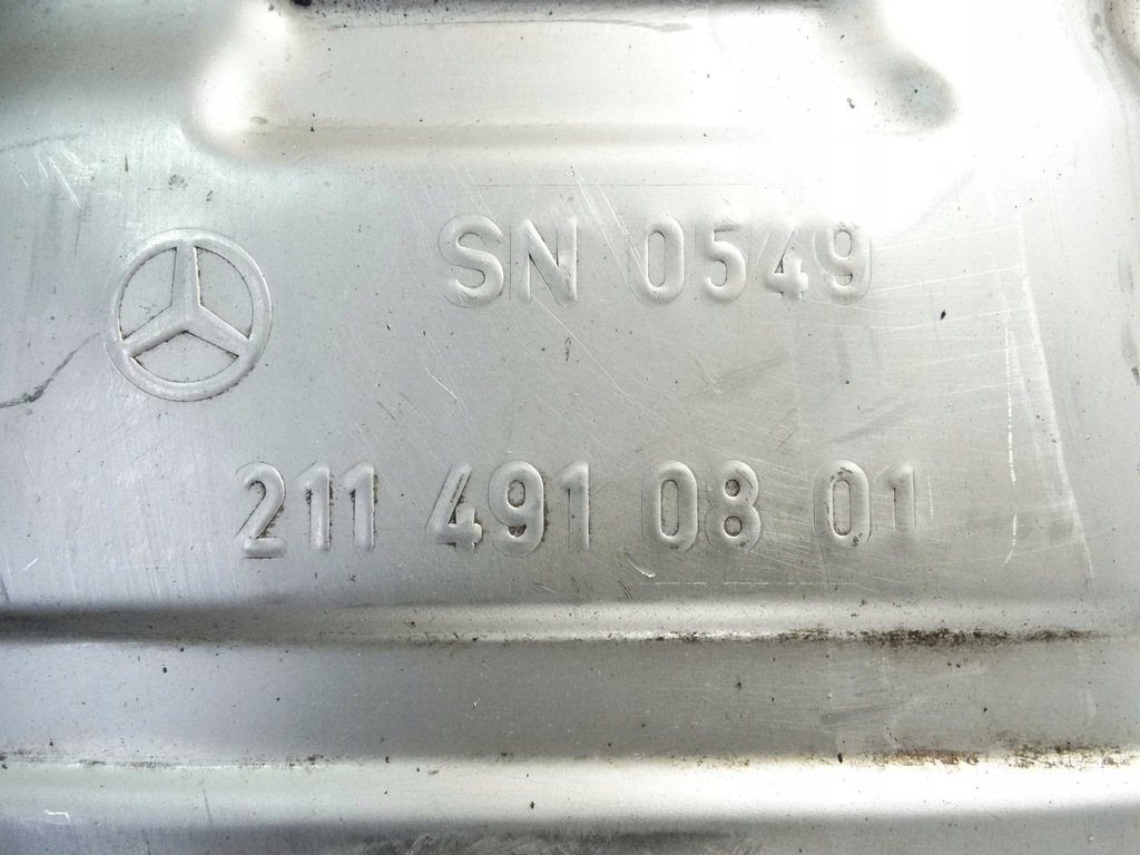 Mercedes W211 V6 WYDECH TŁUMIK KOŃCOWY A2114910401 - 7701152332 ...