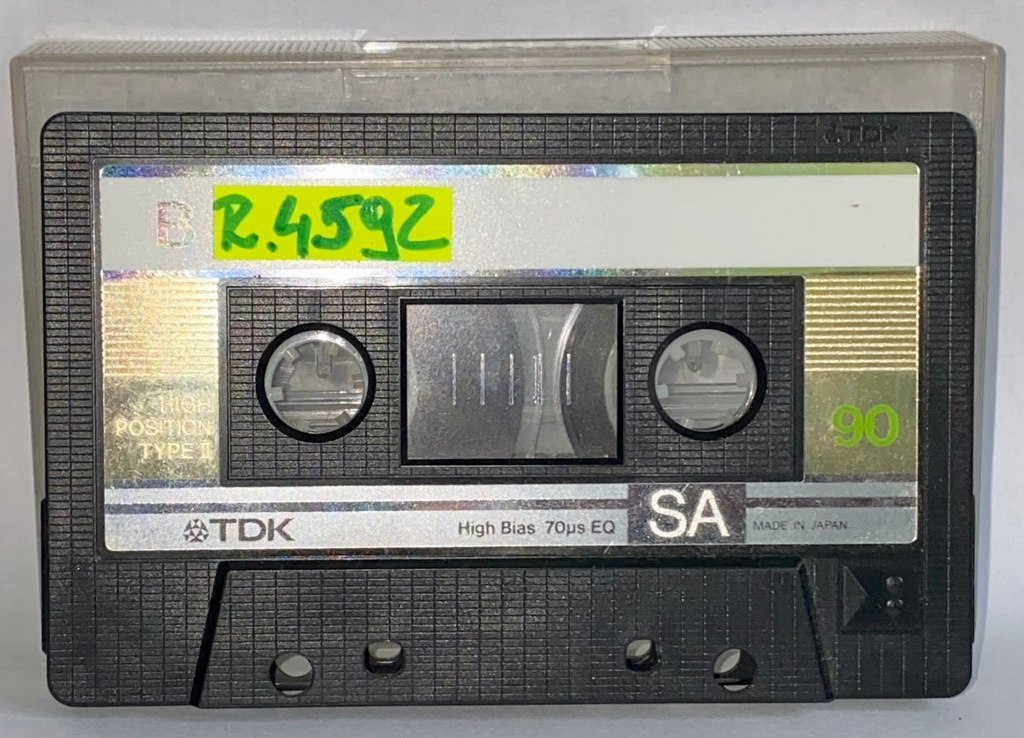KASETA TDK SA 90 HIGH POSITION TYPE II NR R.4592 - 15000369677 - oficjalne archiwum Allegro