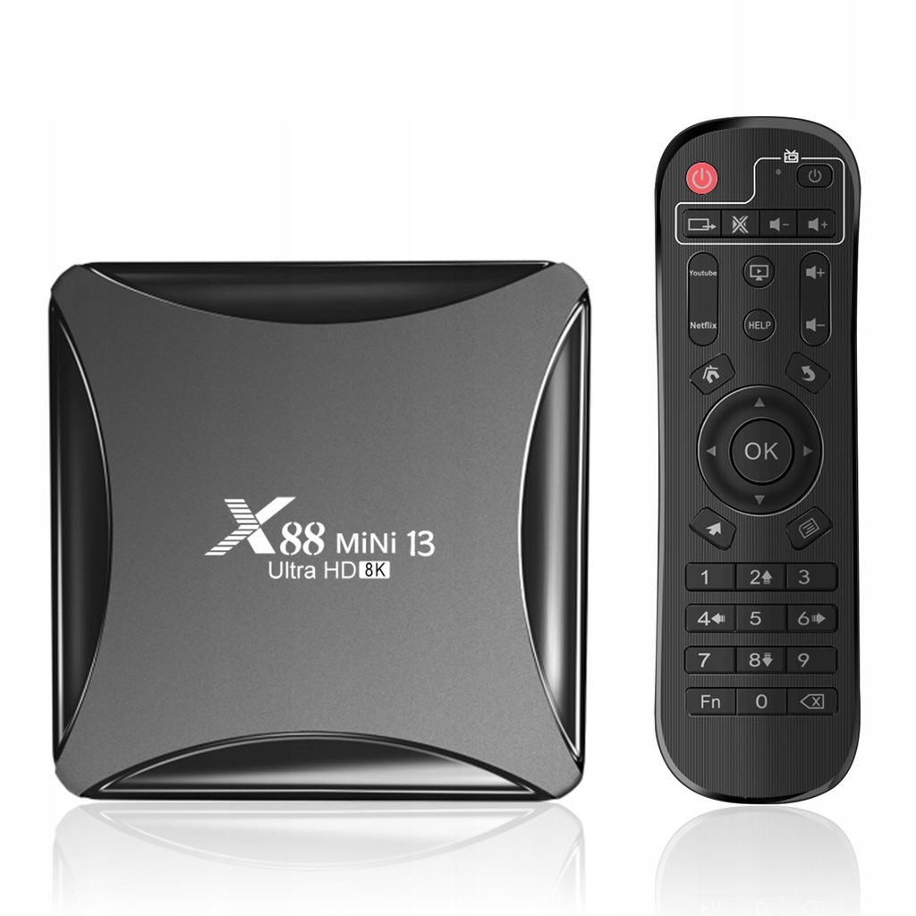 X88 MINI Android 13 SMART TV BOX PRZYSTAWKA - 14676967020 - oficjalne ...