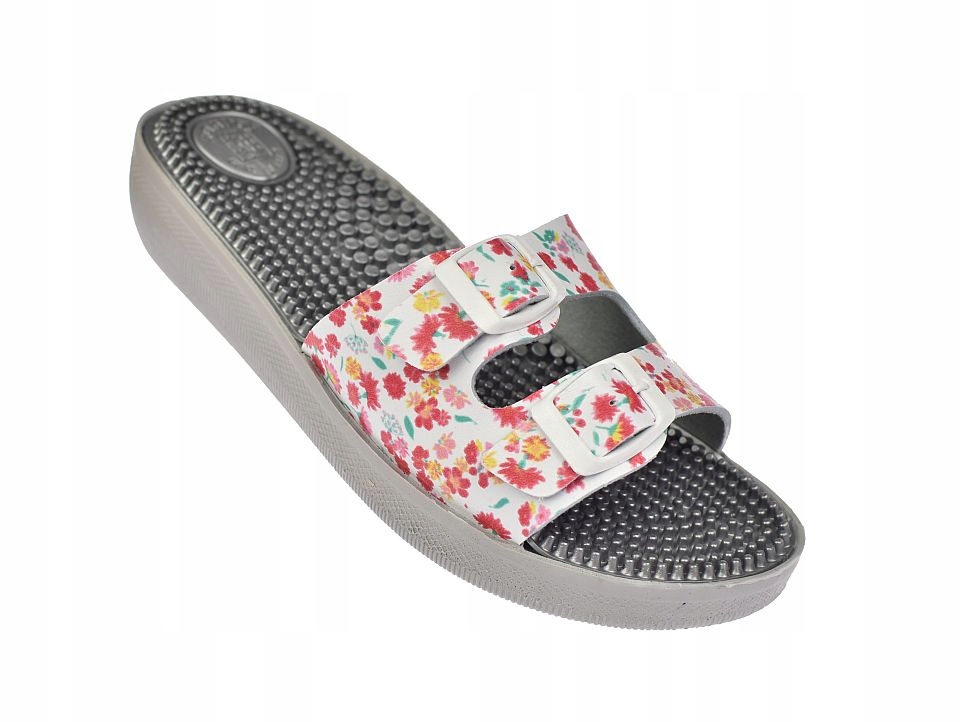 FAKIRKI KLAPKI DAMSKIE MEDYCZNE WŁOSKIE Z KOLCAMI ZDROWOTNE 2P18 rozm ...