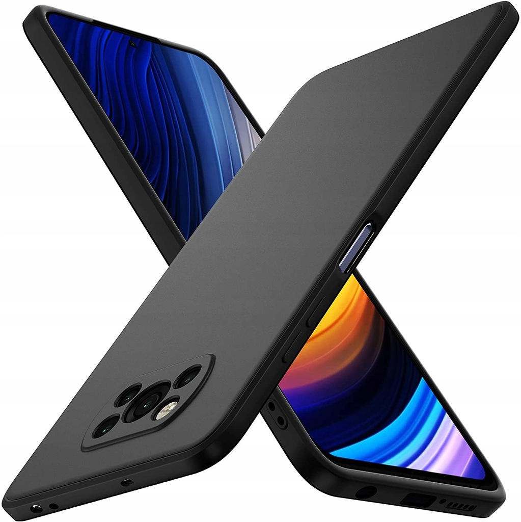 Etui do Xiaomi Poco X3 Pro/X3 NFC Case Matt+ Szkło - 11187989559 - oficjalne archiwum Allegro