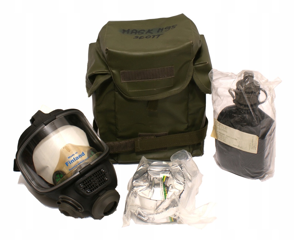 M98 SCOTT MAKSA PRZECIWGAZOWA WOJSKOWA POLICYJNA NOWA - 15146220016 ...