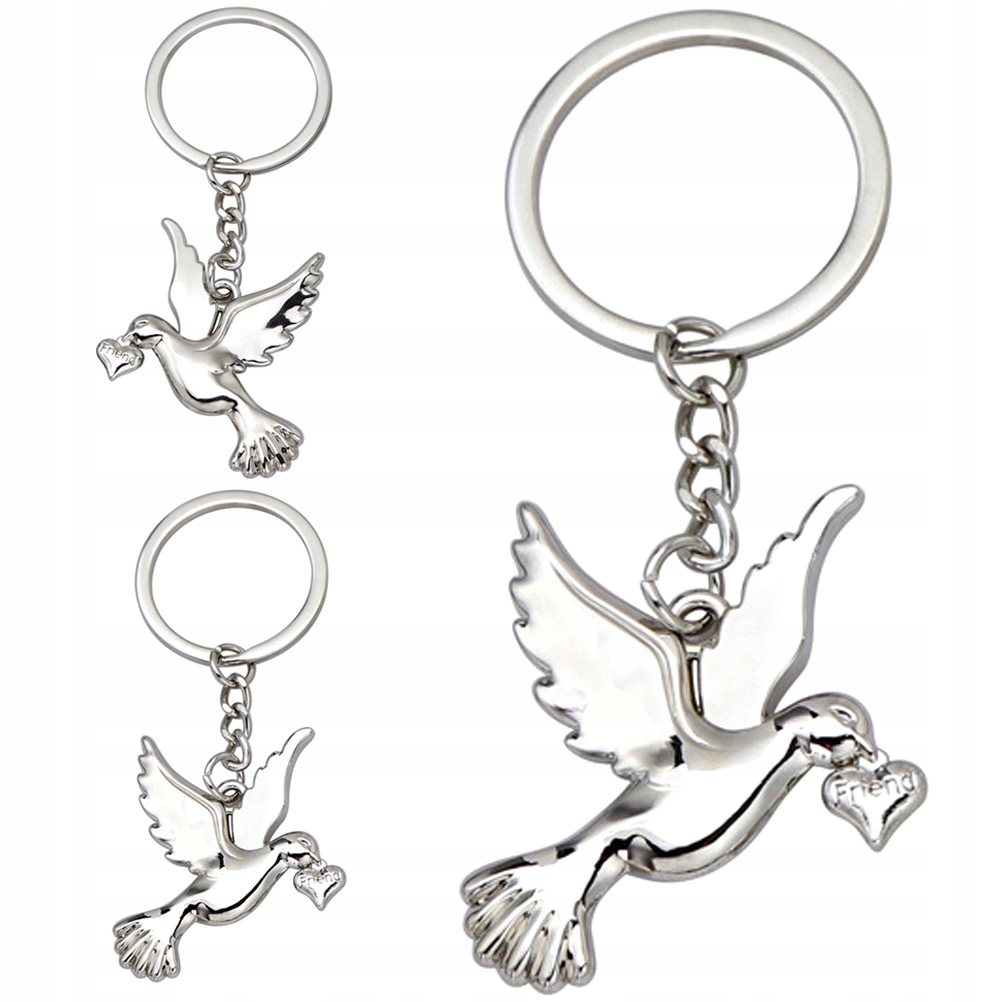 Peace Dove Keychain Alloy Gift 3 Pcs - 13229482192 - oficjalne archiwum ...