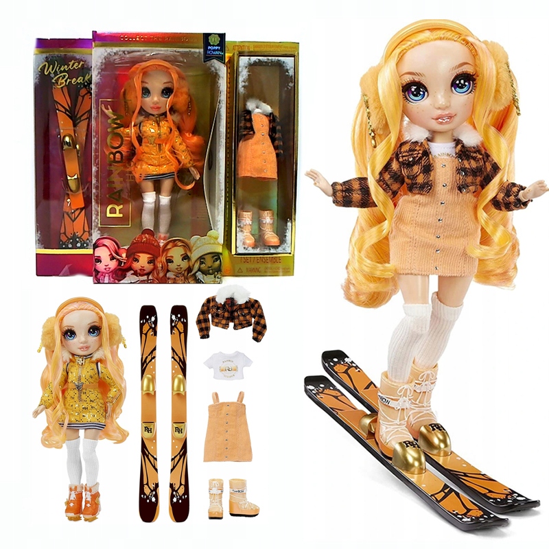 Lalaka Rainbow High Poppy RowanZimowa narty - 11685283719 - oficjalne ...