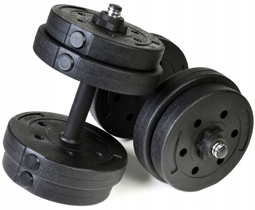 HANTLE 20KG ZESTAW HANTLI 2X10KG - 13984191544 - oficjalne archiwum Allegro