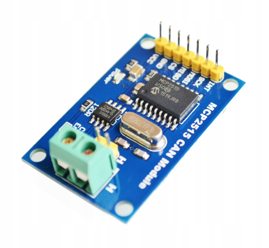 Moduł CAN BUS MCP2515 SPI STM32 TJA1050 Arduino - 12490175496 ...
