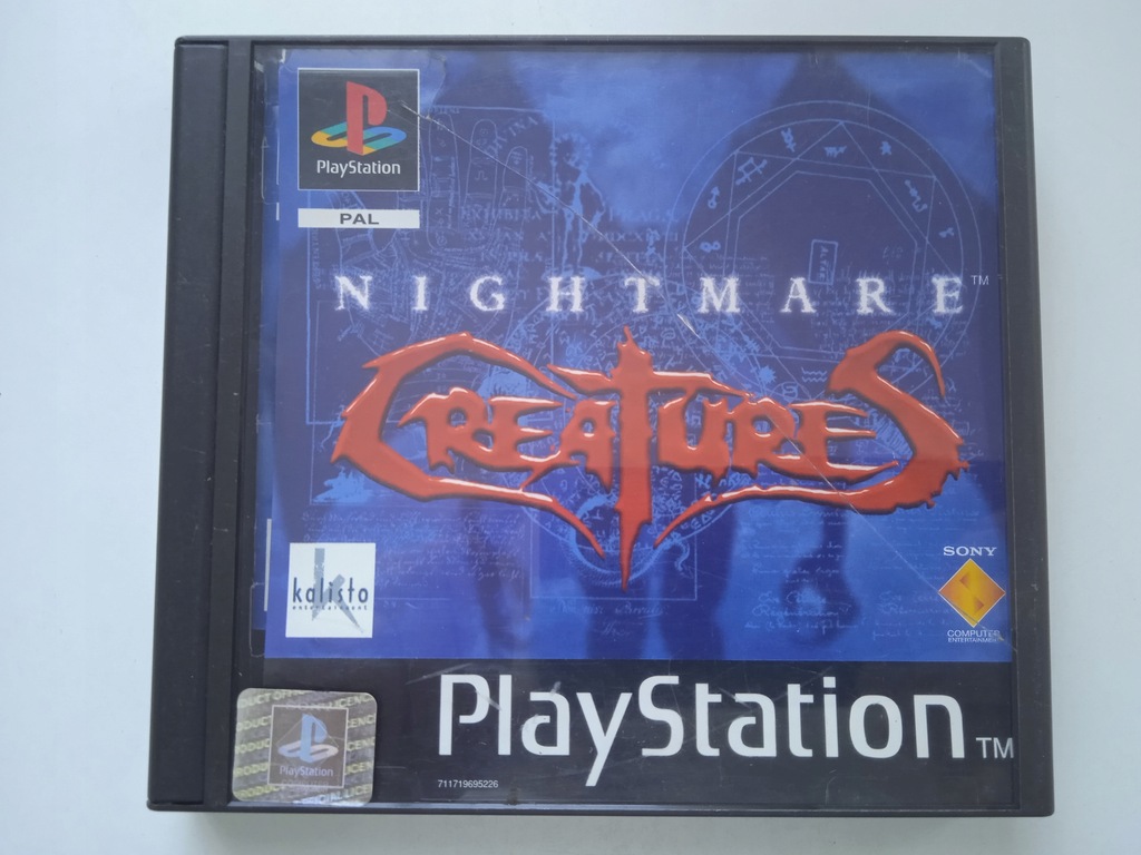 NIGHTMARE CREATURES PSX PS1 ENG - 14744304596 - oficjalne archiwum Allegro
