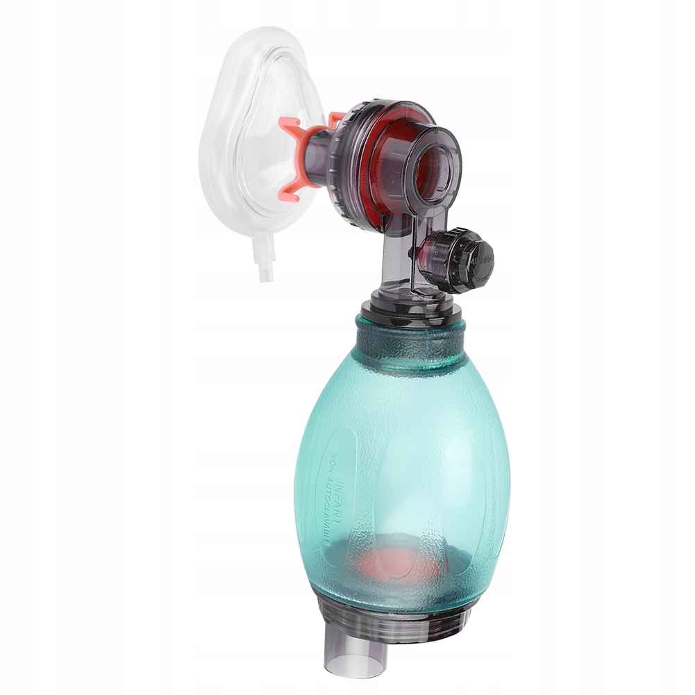 RESUSCYTATOR PCV WOREK AMBU DLA DZIECKA Z MASKĄ - 12195091997 ...