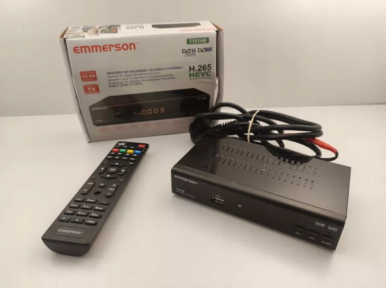 DEKODER EMMERSON DVBT2 H.265 HEVC - 12987339244 - oficjalne archiwum ...