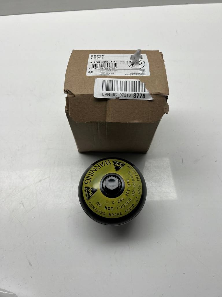 BOSCH 0265202070 AKUMULATOR ZBIORNIK CIŚNIENIA - 12858315193 ...