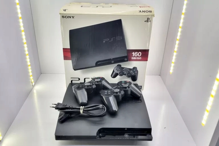 KONSOLA PS3 CECH-3004A 2 PADY PUDEŁKO OKABLOWANI - 12947237508 ...