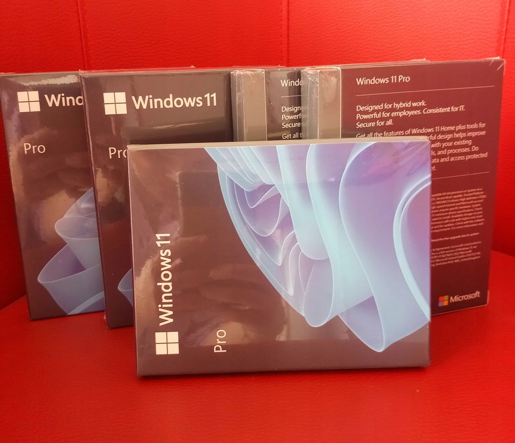 Microsoft Windows 11 Professional ORYGINAŁ BOX - 12377996730 ...