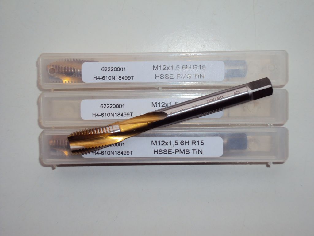 GWINTOWNIK M12x1,5 6H R15 SE-PMS TiN 12x1,5 FANAR - 5918948733 - oficjalne archiwum Allegro