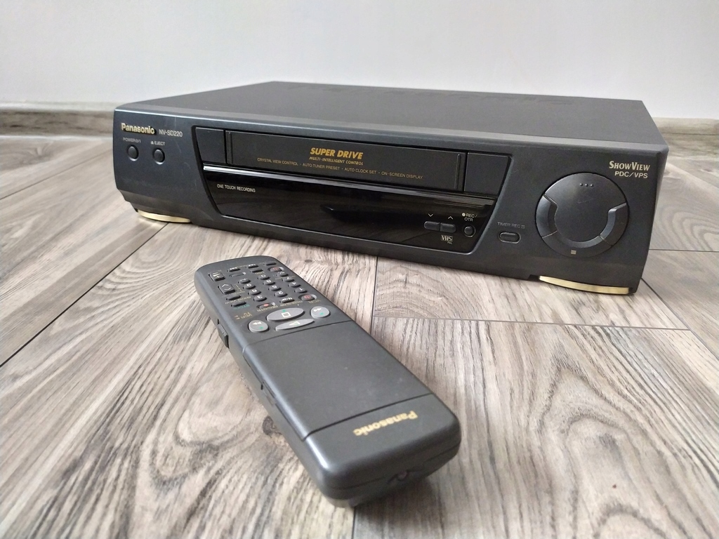 Panasonic NV-SD220 VHS VIDEO SP/LP PILOT - 12427155280 - oficjalne ...