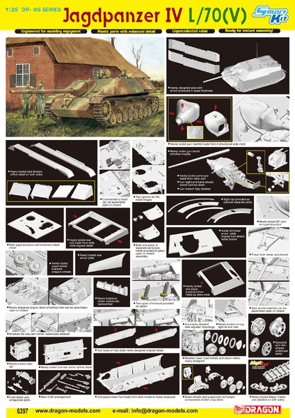 DRAGON Jagdpanzer IV L/70 (V) PDRA6397 - 13006568643 - oficjalne ...