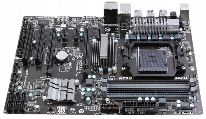 Płyta Główna Gigabyte GA-970A-D3P AMD FX AM3+ / DDR3 USB 3.0 Gwarancja ...