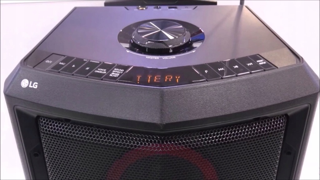 MEGA GŁOŚNIK przenośny LG FH2 USB Bluetooth 4.0 - 7627218955 ...