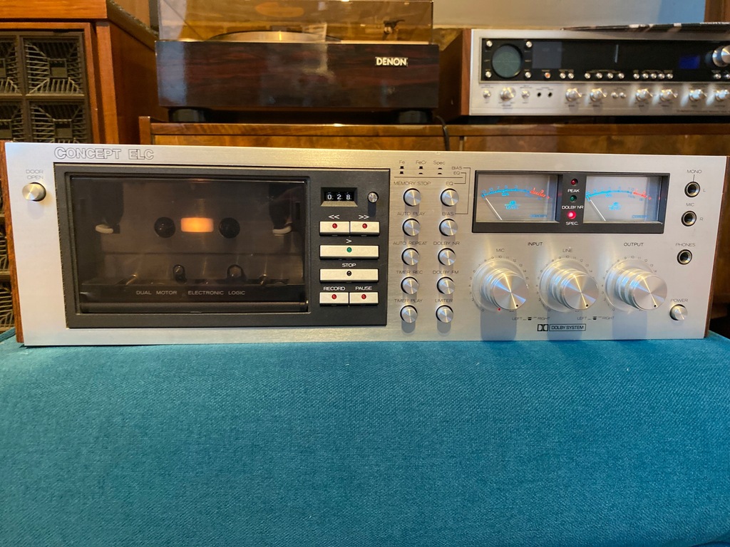 Magnetofon kasetowy CONCEPT ELC - 14388760715 - oficjalne archiwum Allegro