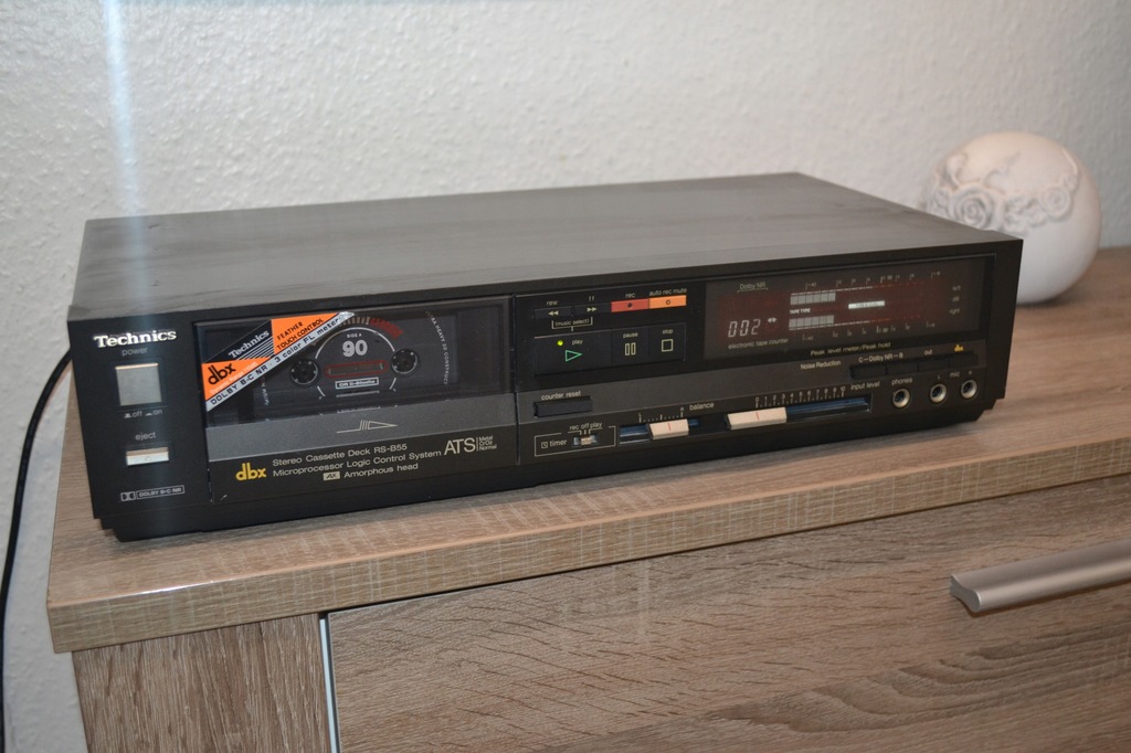 Magnetofon kasetowy Technics RS-B55 - 12744739186 - oficjalne archiwum Allegro