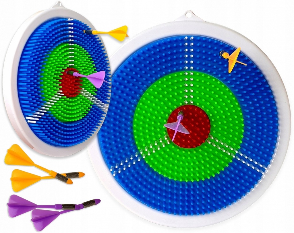 Bezpieczne RZUTKI dla Dzieci TARCZA Strzałki DART - 11289357877 ...