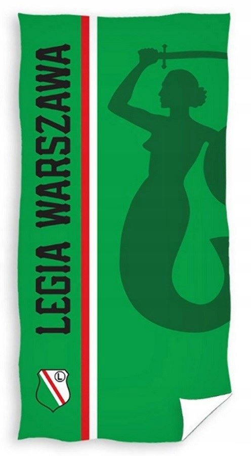 Ręcznik kąpielowy kibica 70x140 Legia Warszawa - 12161280564 ...