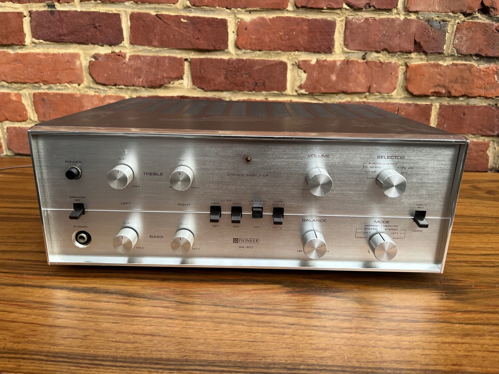 Wzmacniacz Lampowy Pioneer SA-810 - 12734041936 - oficjalne archiwum ...