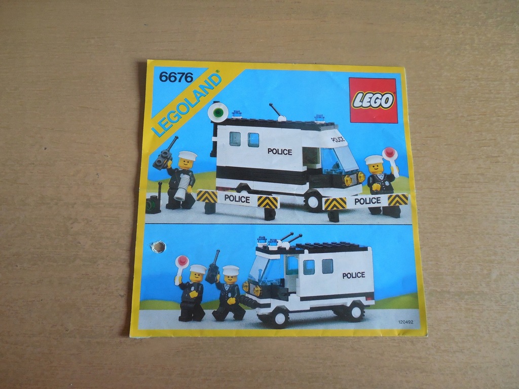 Instrukcja do Lego Town 6676 Legoland 1986 - 8626366615 - oficjalne ...