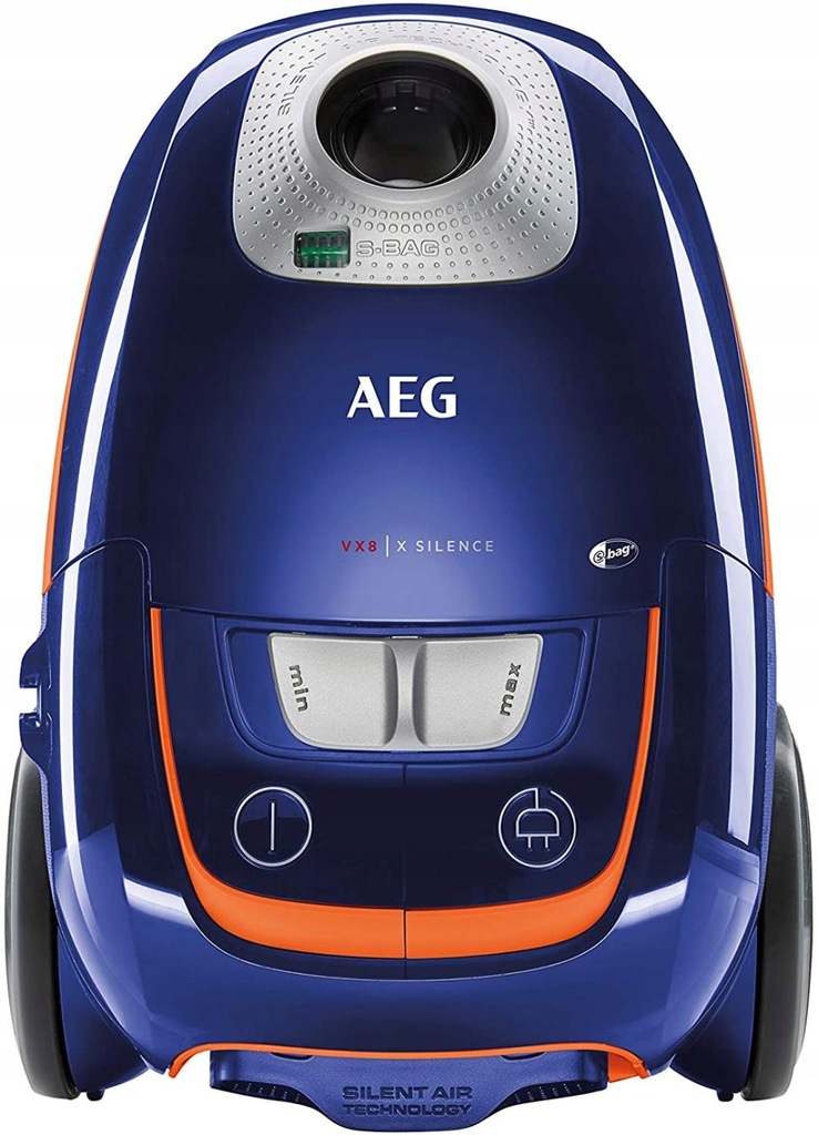 ODKURZACZ AEG VX8 SILENCE 600 WATT GRANATOWY - 12355657416 - oficjalne archiwum Allegro
