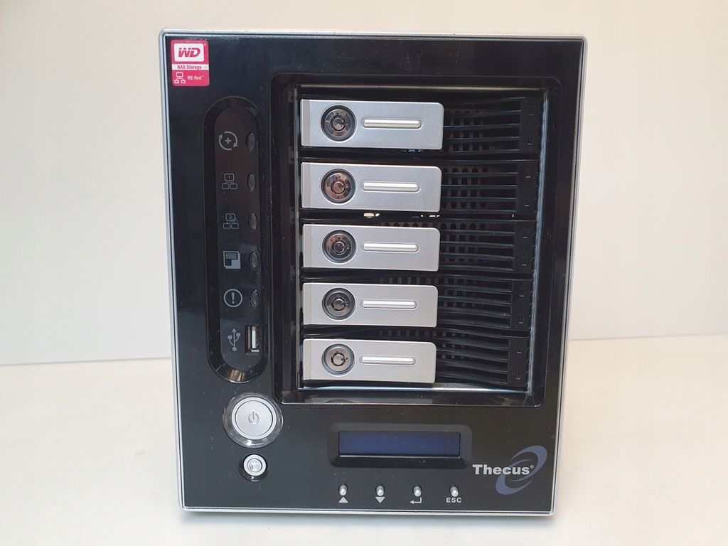NAS SERWER PLIKÓW Thecus N5200 5 Bay (2) - 12567324104 - oficjalne ...