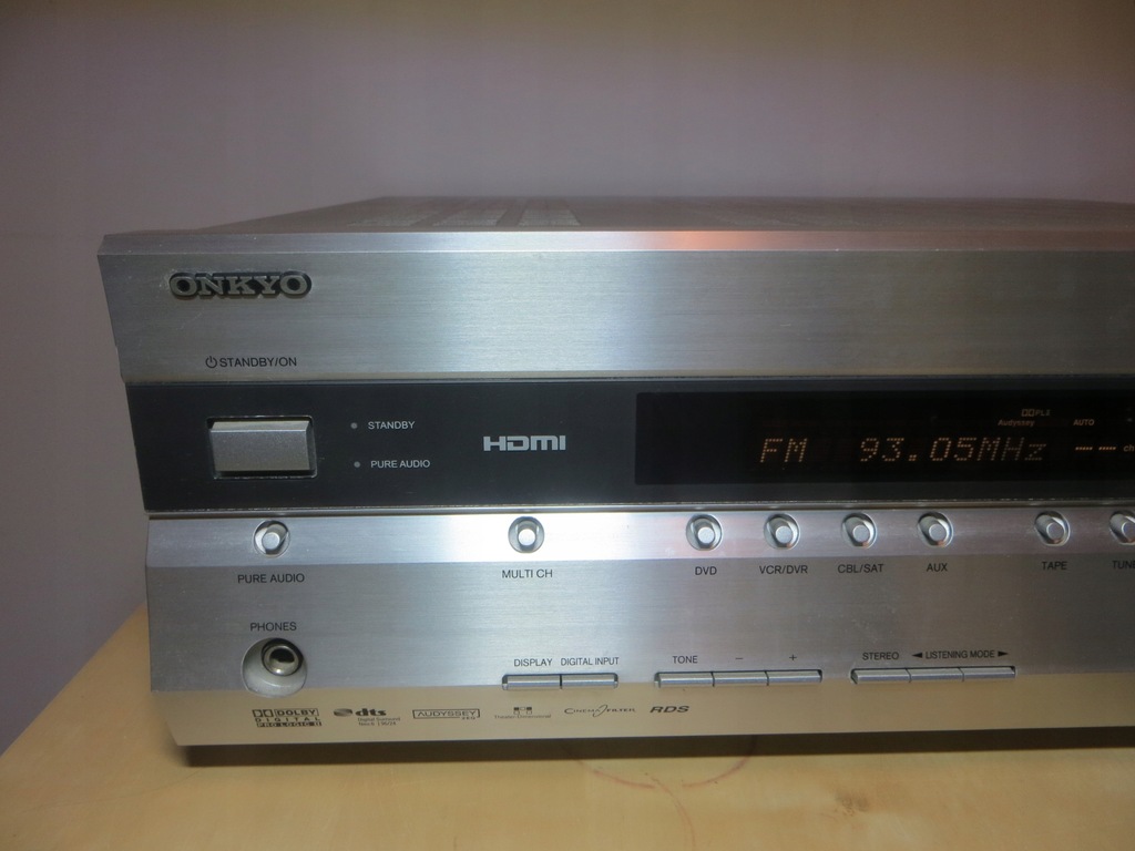 POTĘŻNY amplituner KINO ONKYO HT-R508 okazja 560W - 7724177254 - oficjalne archiwum Allegro