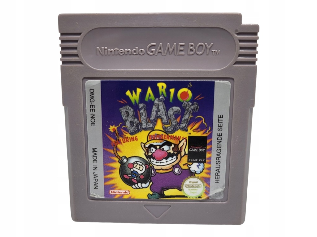 Wario Blast Game Boy Gameboy Classic - 12746265703 - oficjalne archiwum ...