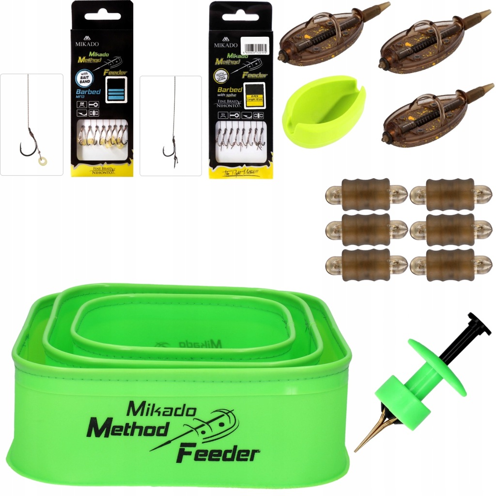 Zestaw Akcesoriów Do Method Feeder Mikado - 14849401952 - oficjalne archiwum Allegro