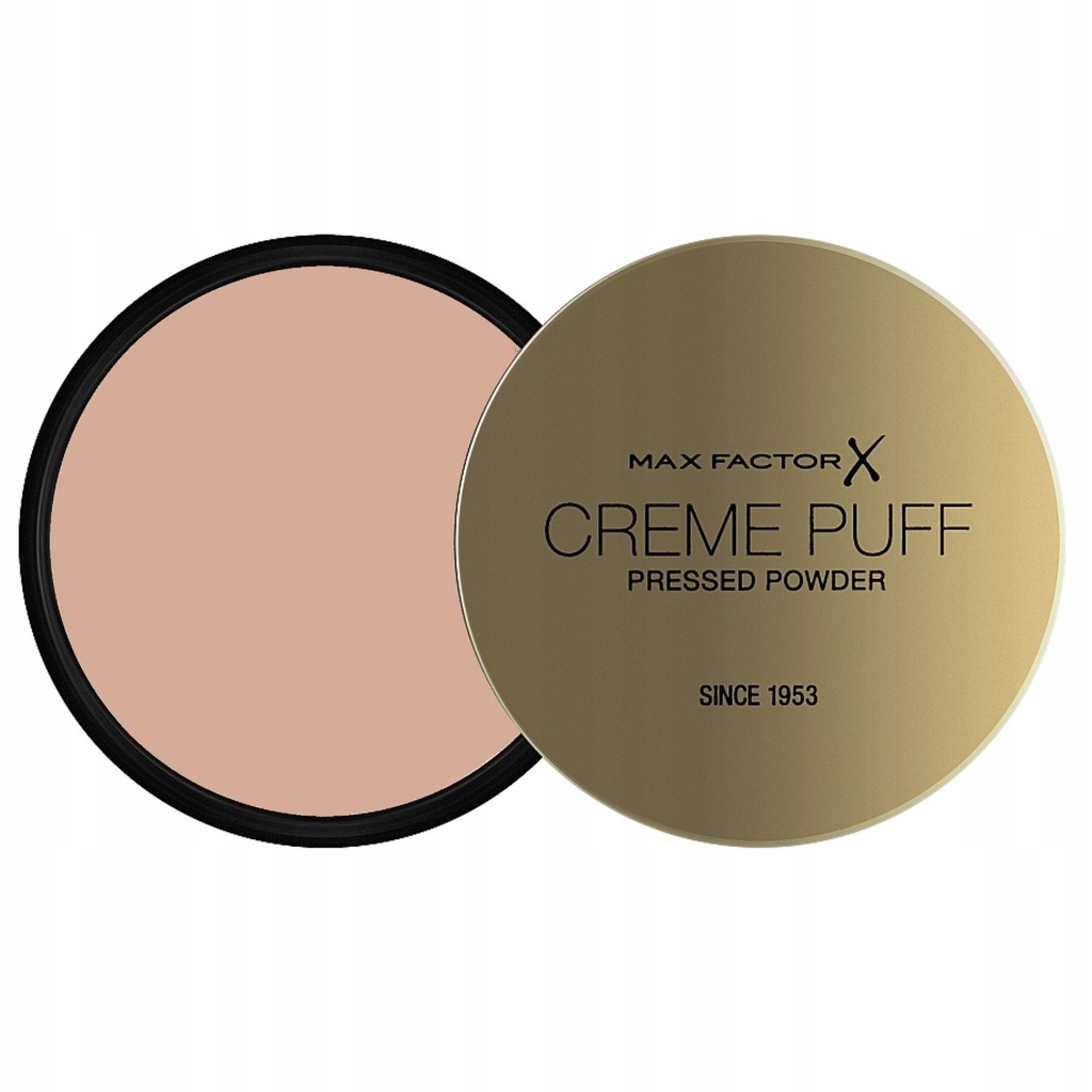 MAX FACTOR CREME PUFF PUDER PRASOWANY W KAMIENIU - 12269447816 ...