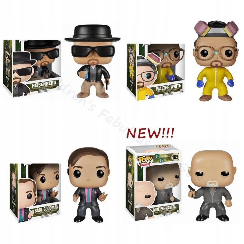 FUNKO POP Breaking Bad #161 HEISENBERG #162 SAUL - 12600633246 ...