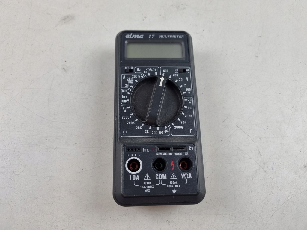 Elma 17 Multimeter (2269087) - 17532511199 - oficjalne archiwum Allegro