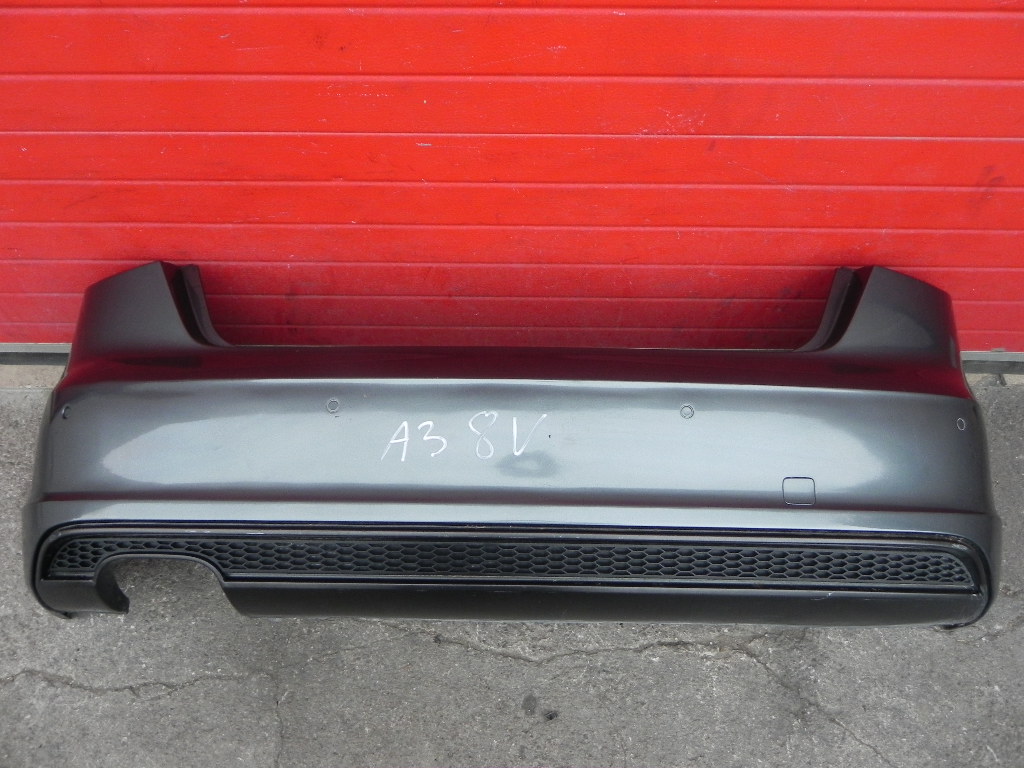 AUDI A3 8V S-LINE 3DRZWI 15r ZDERZAK TYLNY PDC - 6750909788 - oficjalne archiwum Allegro