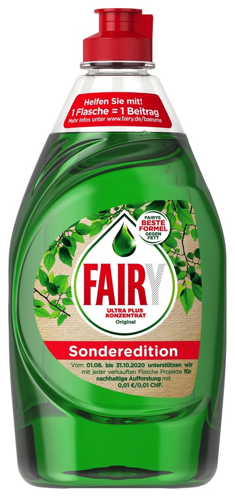 Fairy Ultra Plus Original Płyn do Naczyń 450ml DE - 12275928598 - oficjalne archiwum Allegro