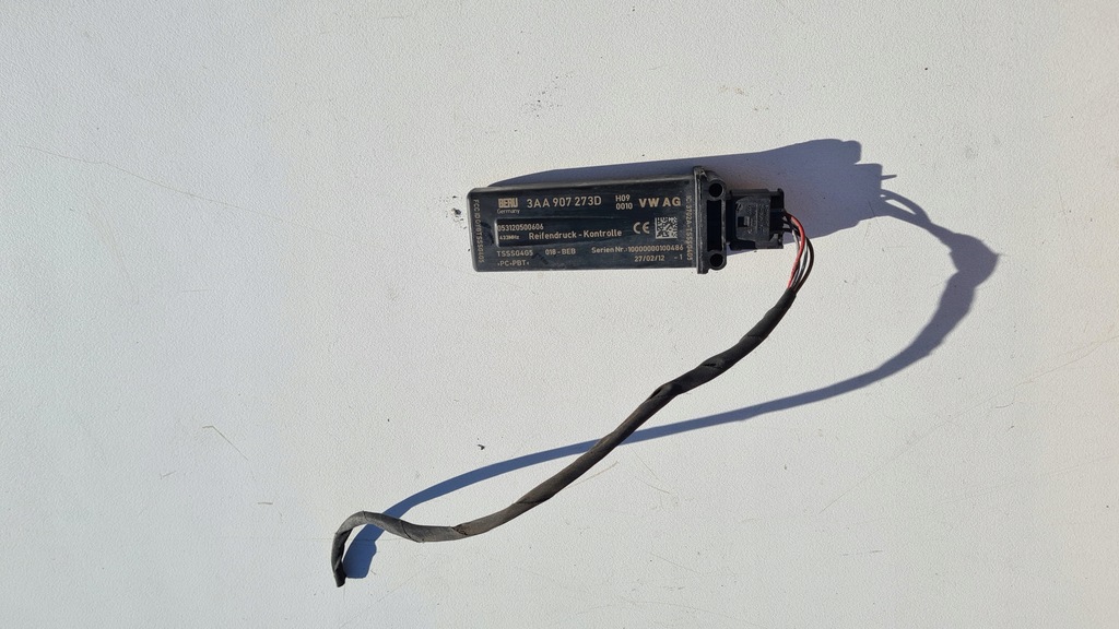VW Passat B7 10-14r Moduł Czujnik TPMS ciśnienia opon 3AA907273D ...