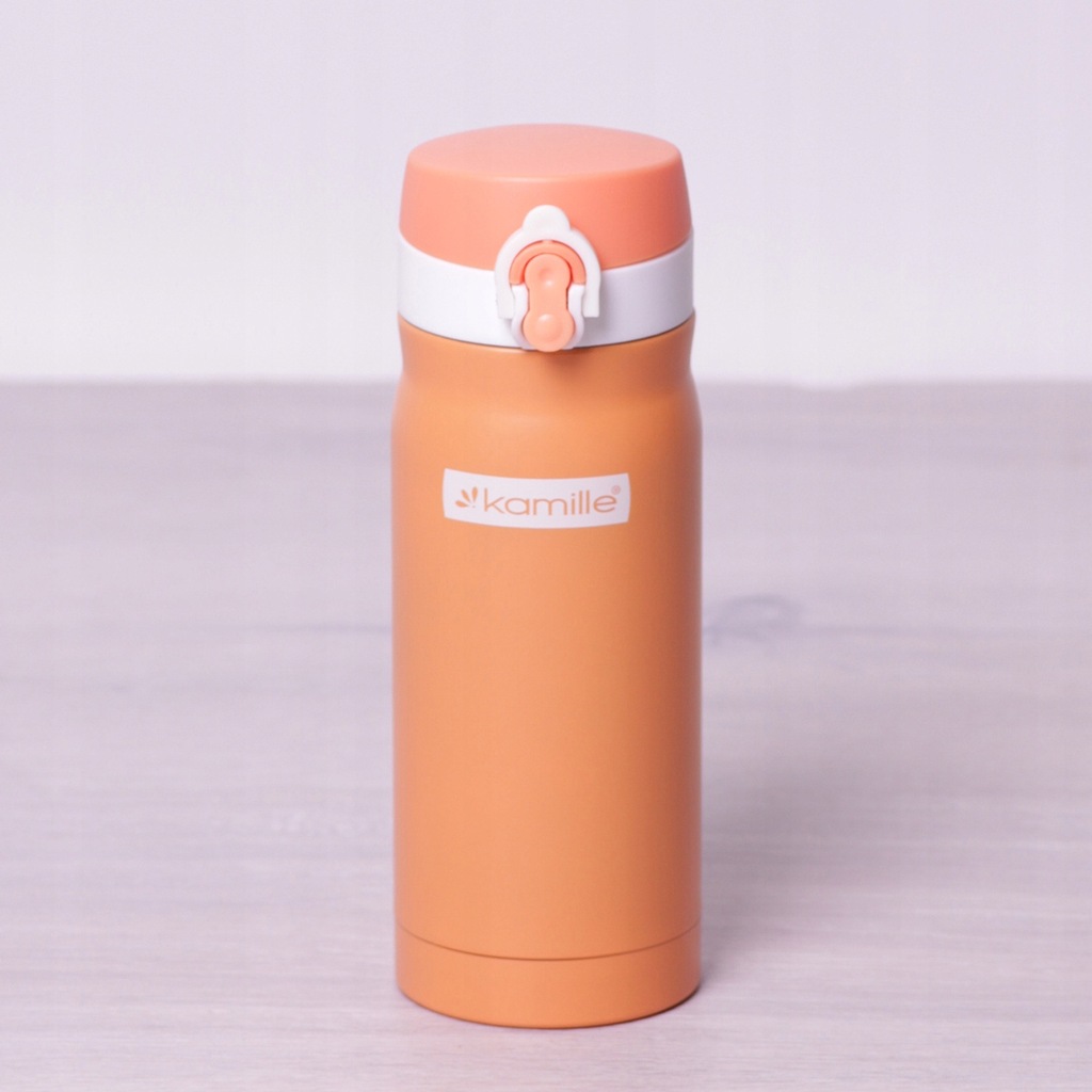 Kubek Termiczny Termos Butelka Bidon 360ml KAMILLE - 8413332839 - oficjalne archiwum Allegro