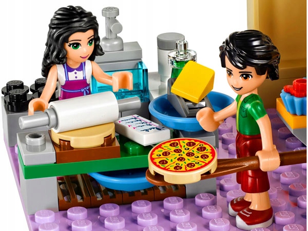 LEGO FRIENDS 41311 PIZZERIA W HEARTLAKE - 7764609125 - oficjalne ...