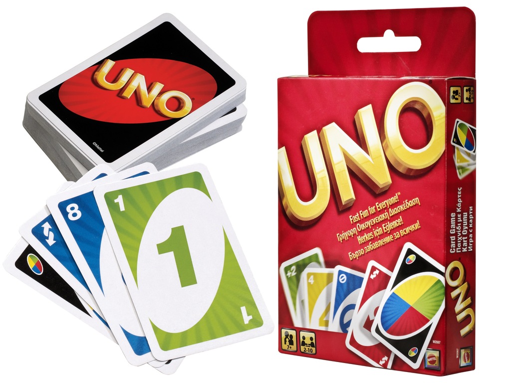 Mattel KARTY UNO gra karciana ORYGINAŁ W2085 - 6963516256 - oficjalne ...