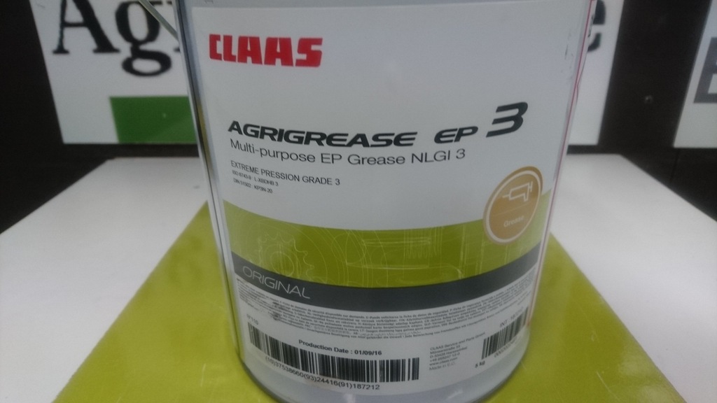 Купить Smar Claas Agrigrease EP3 5 кг Tawot EP-3 202249: отзывы, фото и характеристики на Aredi ...