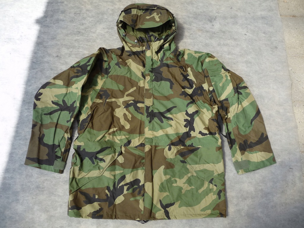 KURTKA PARKA GORE-TEX ECWCS GEN 1 WOODLAND US ARMY - 12287336596 ...