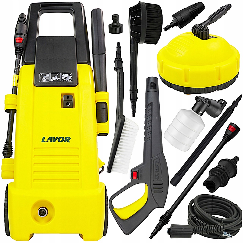 MYJKA CIŚNIENIOWA LAVOR NINJA PLUS 140 MOCNA 1900W - 10848908469 - oficjalne archiwum Allegro