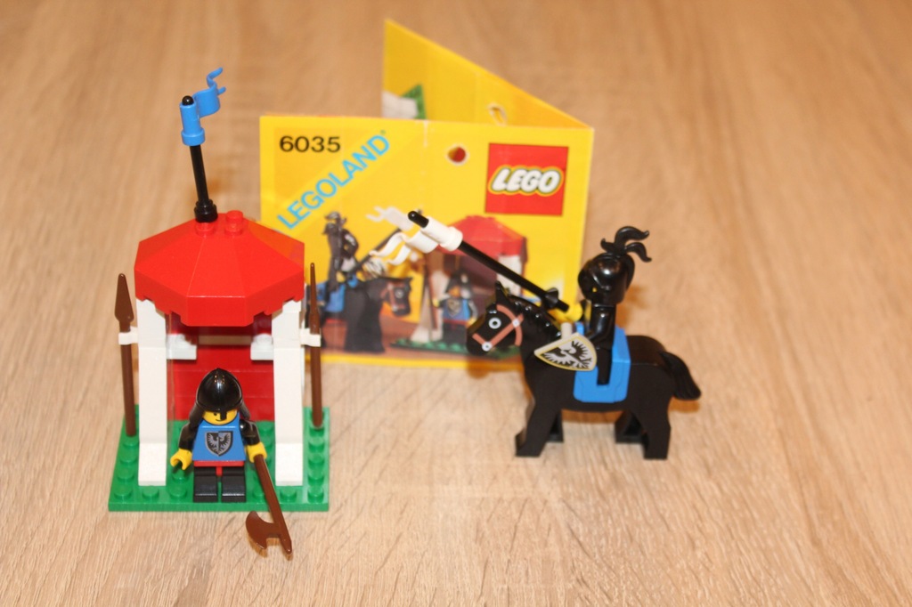LEGO CASTLE 6035 Castle Guard ZESTAW INSTRUKCJA - 12964116178 ...