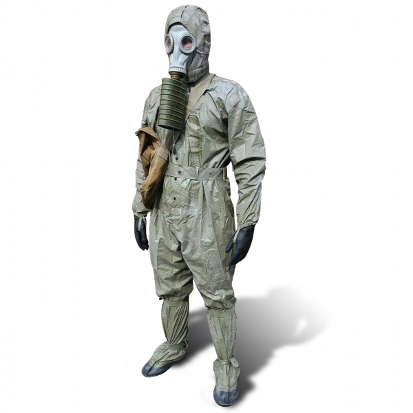 Kombinezon ochronny gumowany L-2 OP1 maska Słoń 3 - 10449670123 ...