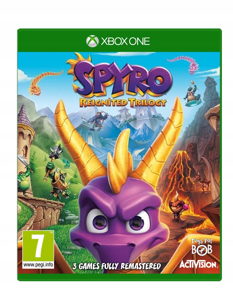 GRA SPYRO REIGNITED TRILOGY XBOX ONE PRE ORDER - 7650568609 - oficjalne ...