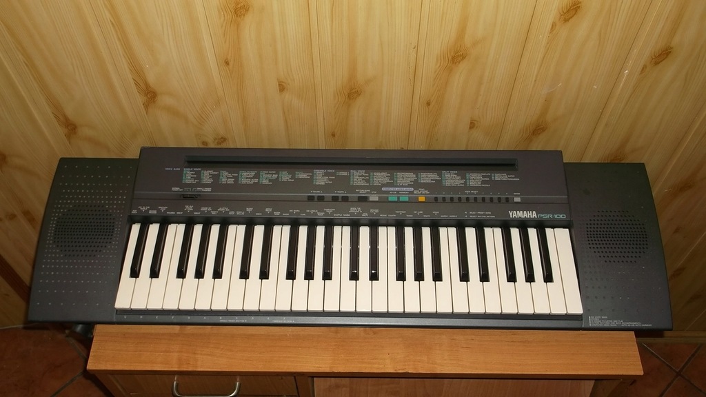 KEYBOARD YAMAHA PSR-100 , organy Yamaha PSR-100 - 12390238473 ...