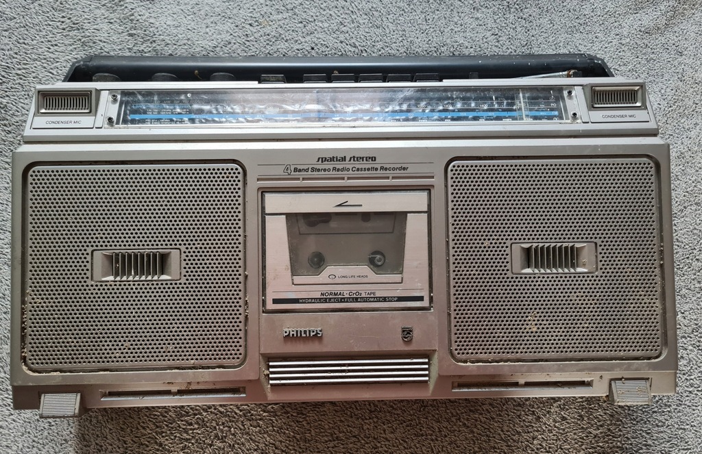 Radiomagnetofon PHILIPS SPATIAL STEREO - 12246465671 - oficjalne ...