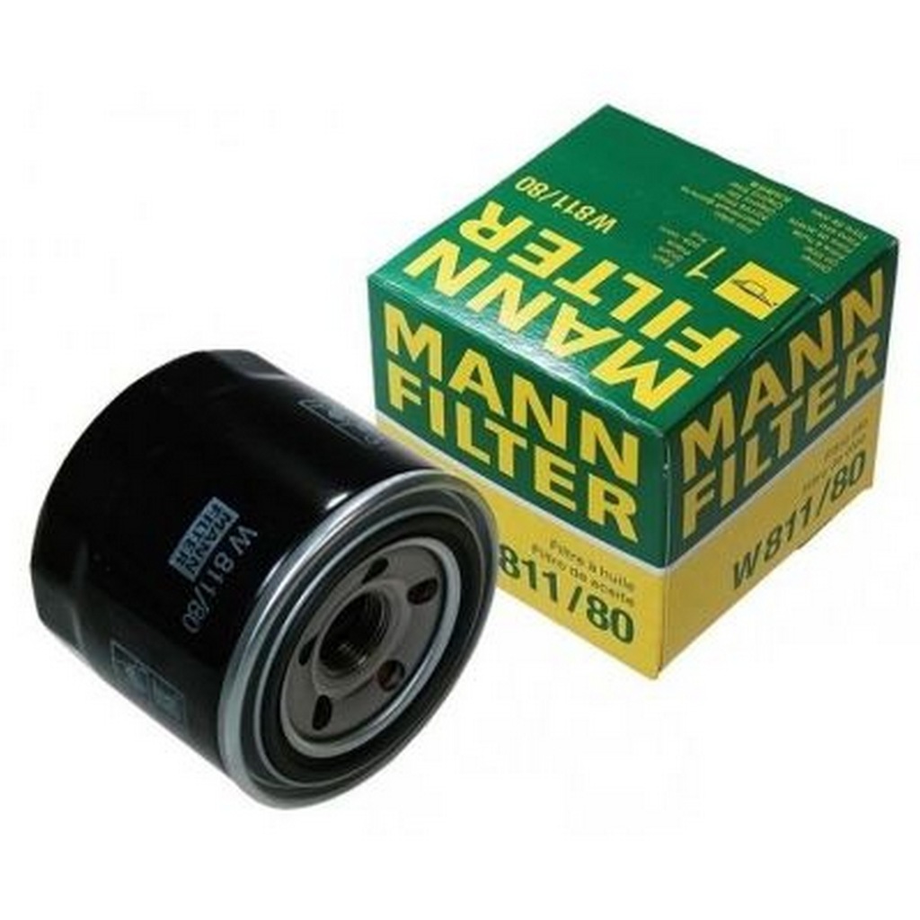 MANN filtr oleju W811/80 OP617 Mazda Hyundai Kia - 6695462491 ...